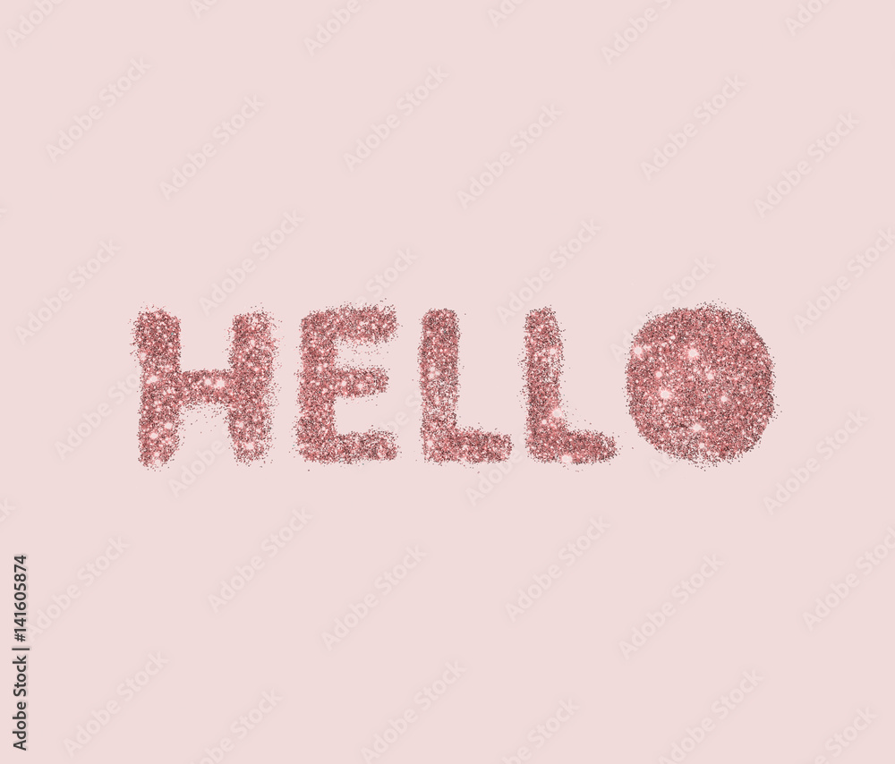 The Word Hello Wallpaper