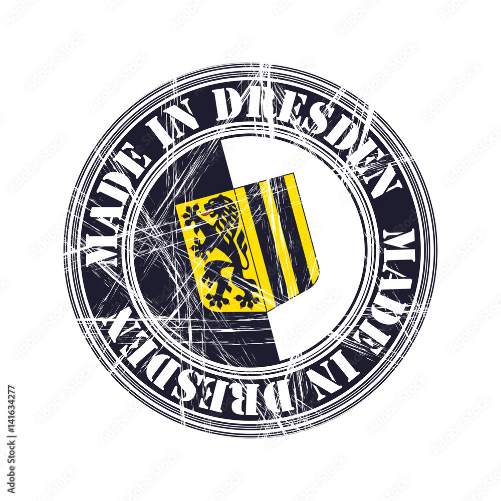 Dresden rubber stamp Stock Vector | Adobe Stock