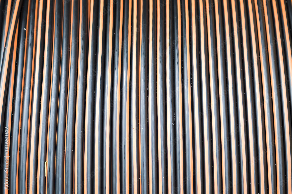 High and low voltage cables background texture. Stock Photo | Adobe Stock