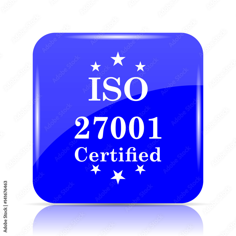 ISO 27001 icon Stock Illustration | Adobe Stock