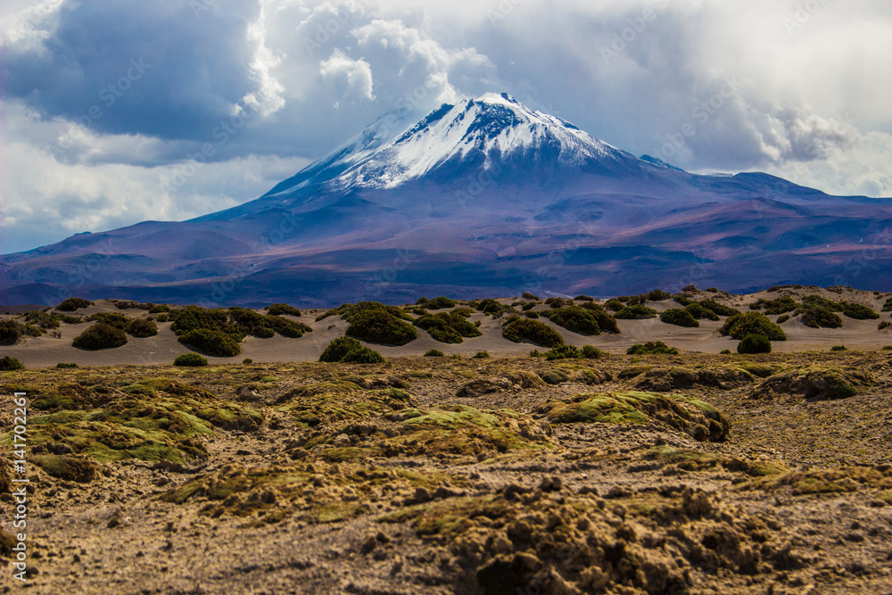 Foto de Volcan Miño, It is a volcanic mountain of Chile of 4000 msnm in ...