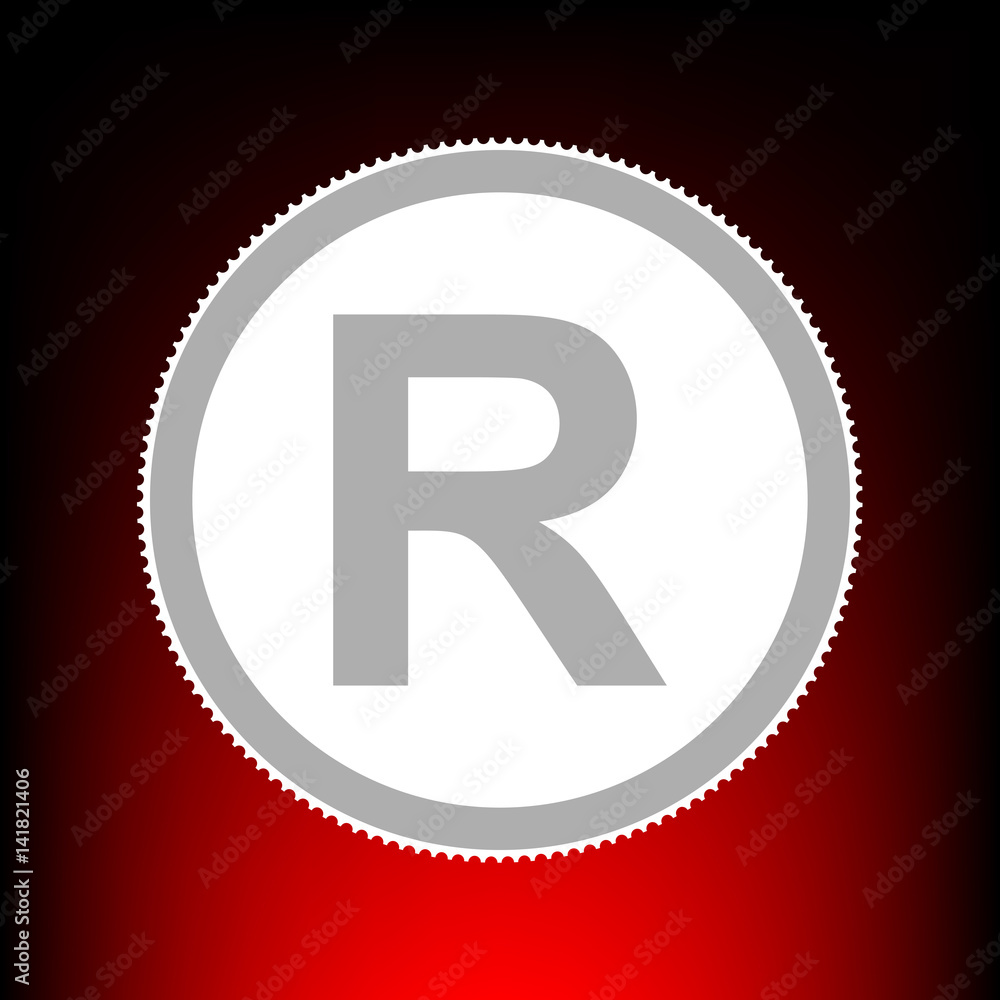 Red Trademark Symbol
