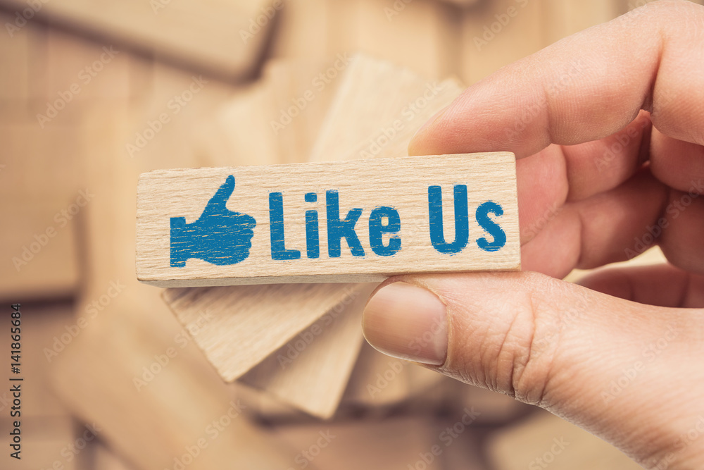Like Us Stock-Foto | Adobe Stock