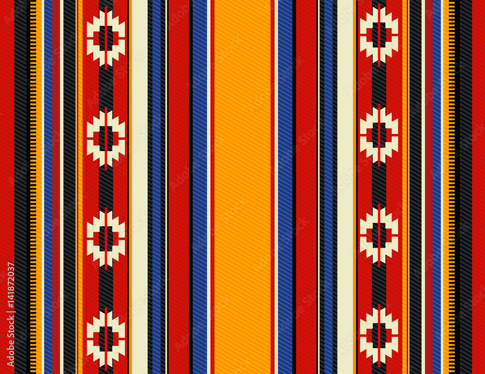 Joyful Colors Traditional Sadu Style Bedouin Weaving Tent Rug Stock ...