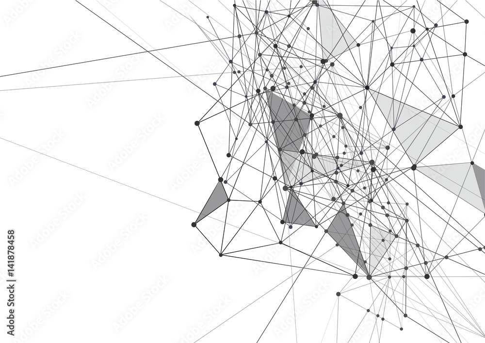 Internet connection, abstract sense of science and technology graphic ...