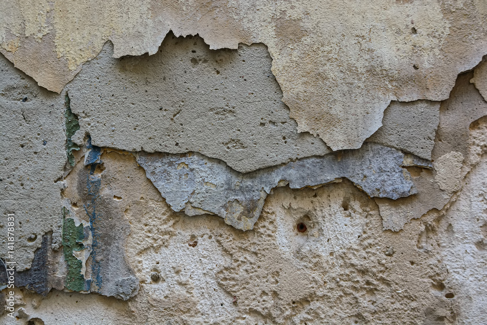 Plaster textured background of old weathered wall Stock Photo | Adobe Stock
