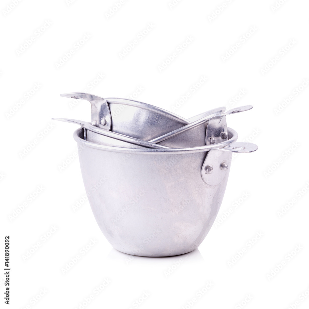 measuring cup set on isolated on white background Stock Photo | Adobe Stock