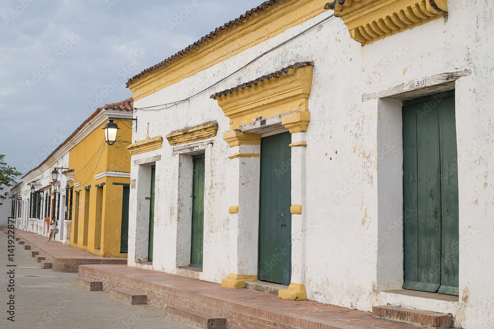 Santa cruz de Mompox, Bolivar / Colombia - March 19, 2017. The regional ...