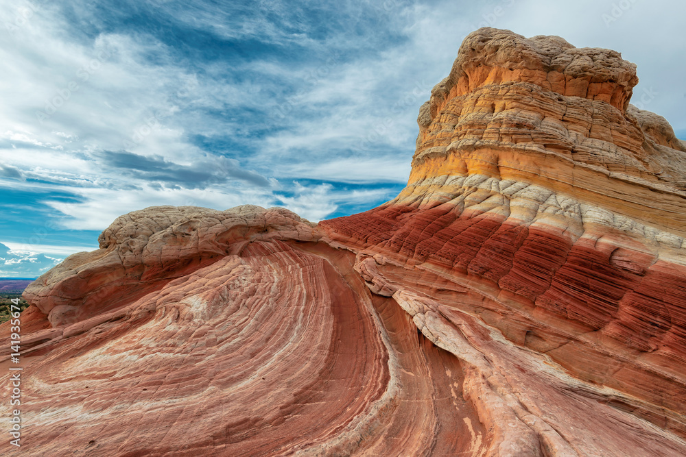 White Pocket, Vermilion Cliffs National Monument, Arizona. Stock Photo ...