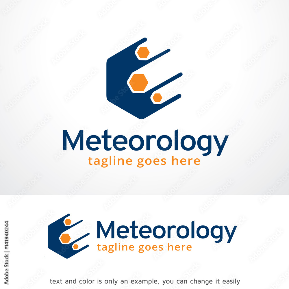 Abstract Meteorology Logo Template Design Vector, Emblem, Design ...