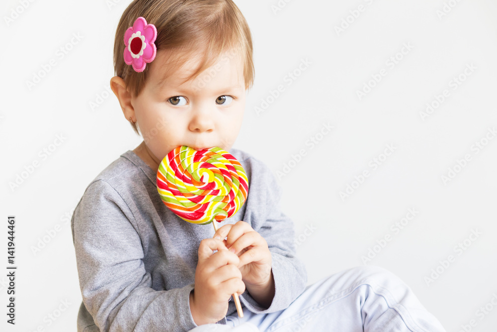 Baby Eating Candy