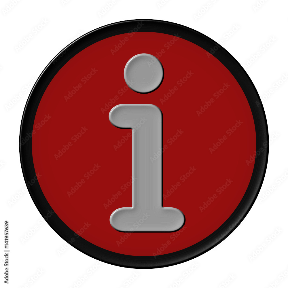 Vetor de informacja ikona do Stock | Adobe Stock