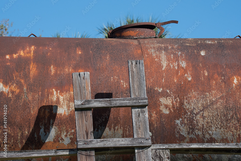 Old Farm Cistern Stock Photo | Adobe Stock