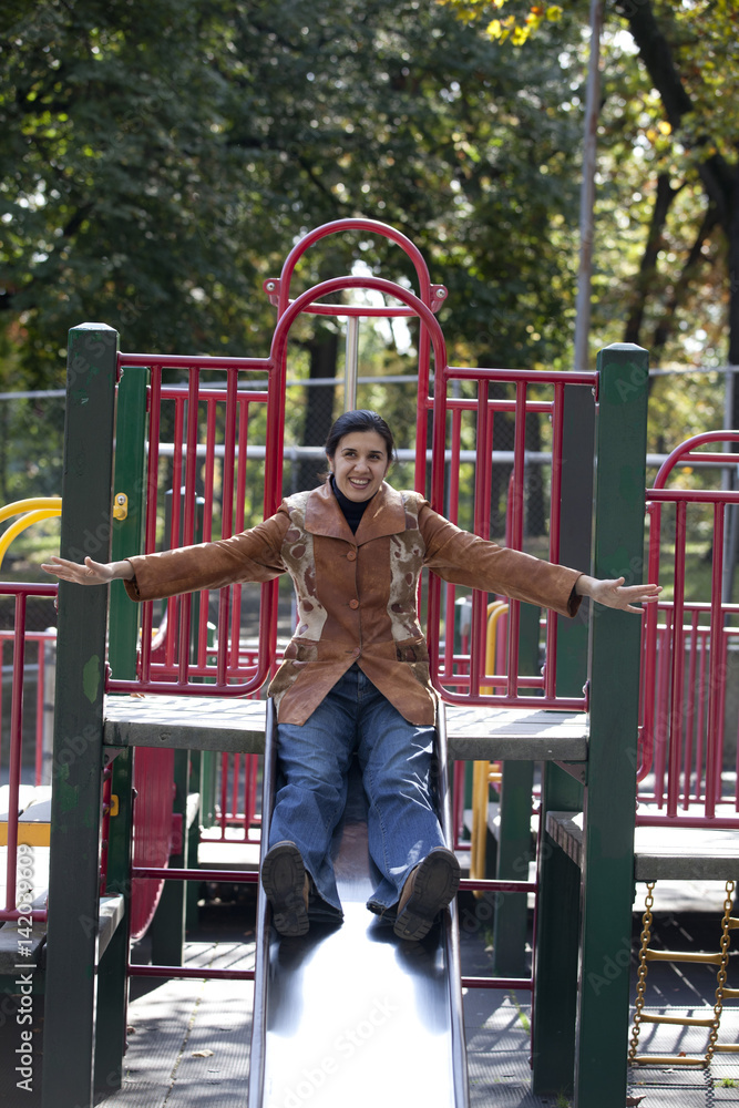 Ready to slide Stock Photo | Adobe Stock