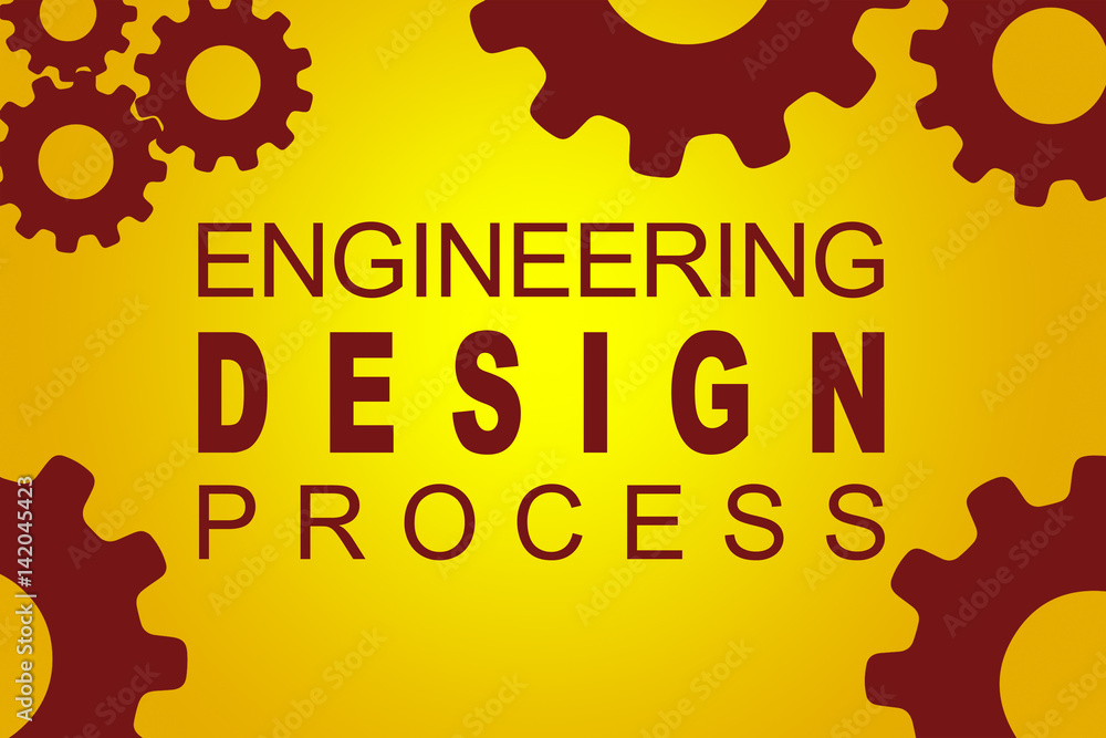 Engineering Design Process concept Stock Illustration | Adobe Stock