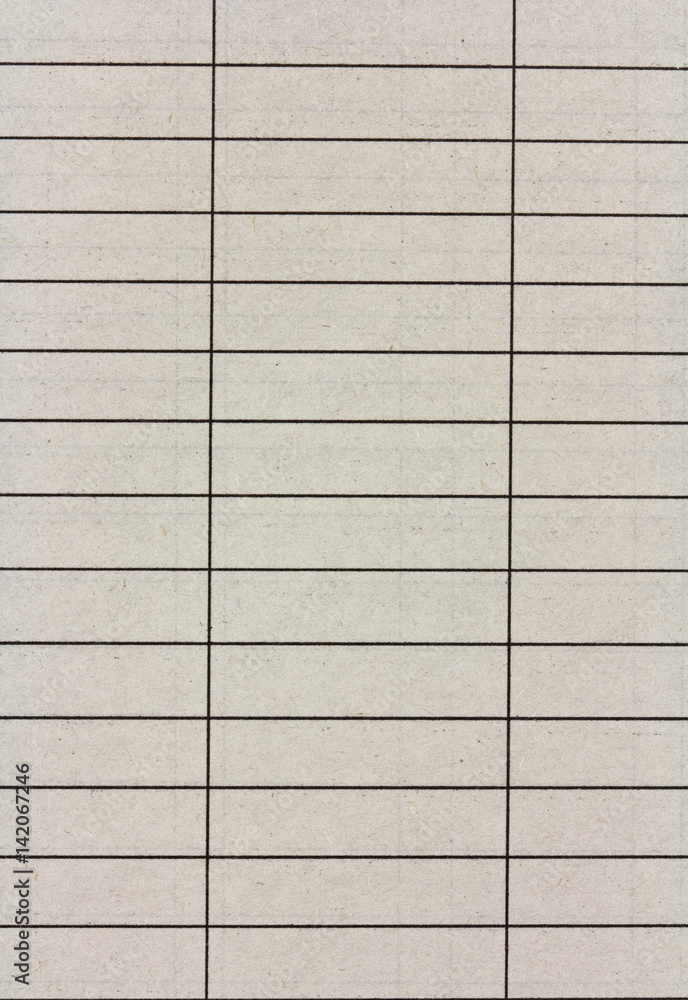 old lined paper with horizontal and vertical lines Stock Photo | Adobe ...