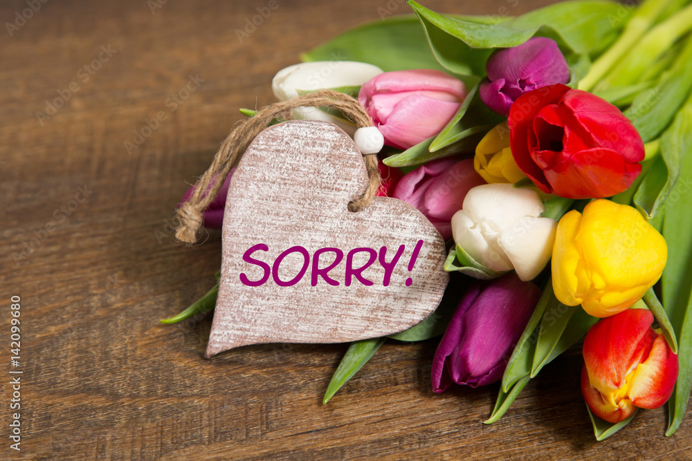 Sorry! Stock-Foto | Adobe Stock