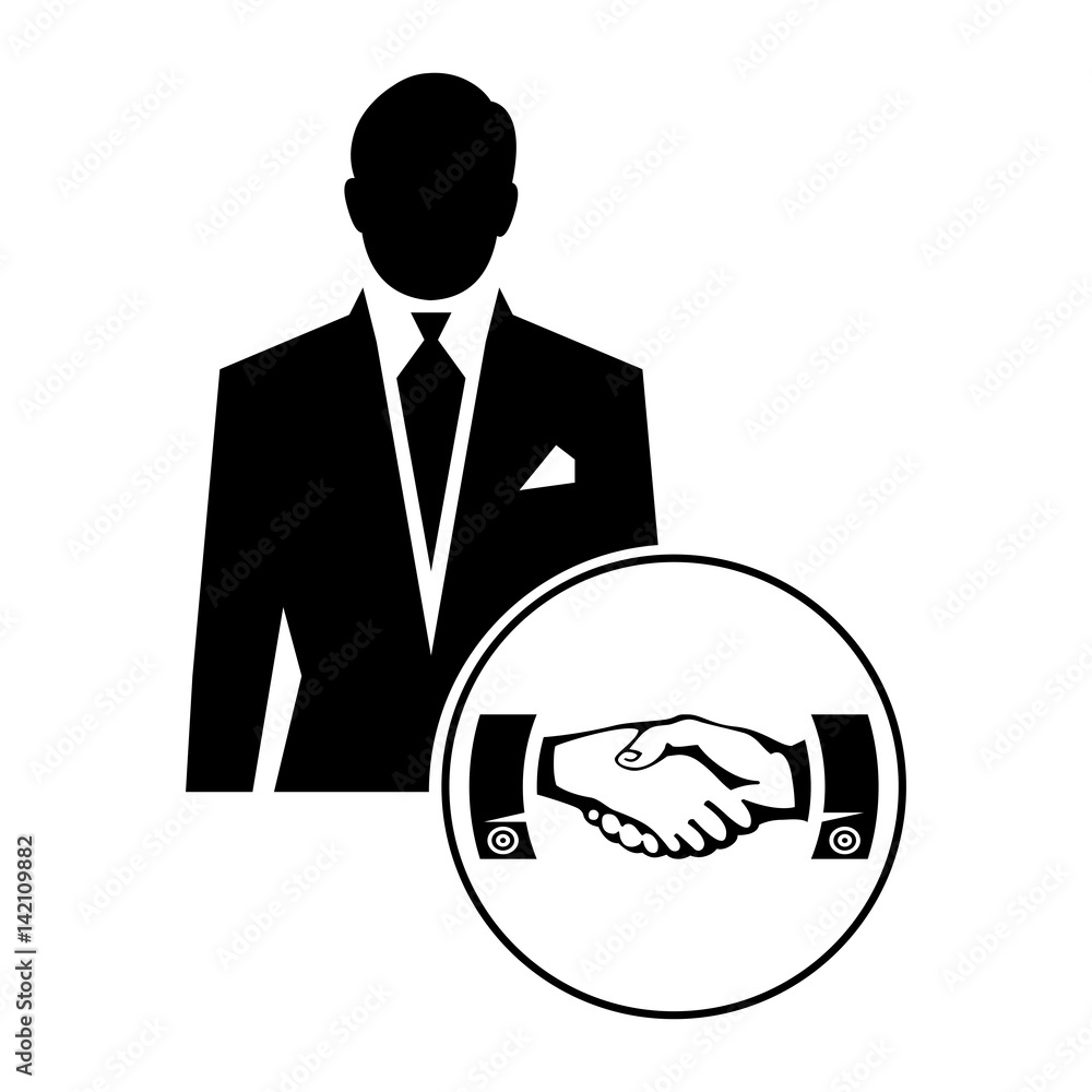 Partnership. Handshake. Partnership. Business. Deal. Symbol. Icon. Sign ...