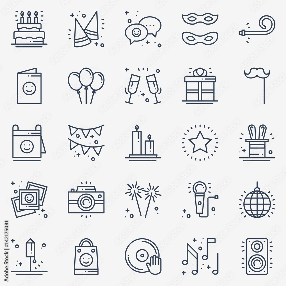 Celebration Party Symbols