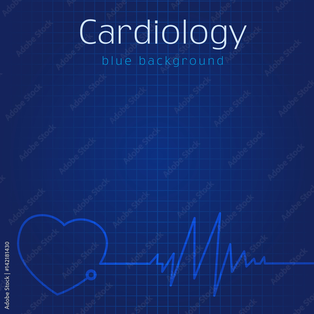 Medical logo and folder. Outpatient card cover design or presentation's ...