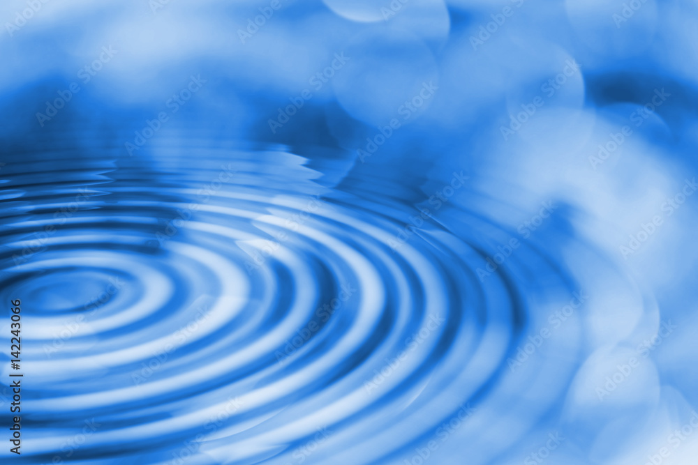 Abstract blue ripples background Stock Photo | Adobe Stock