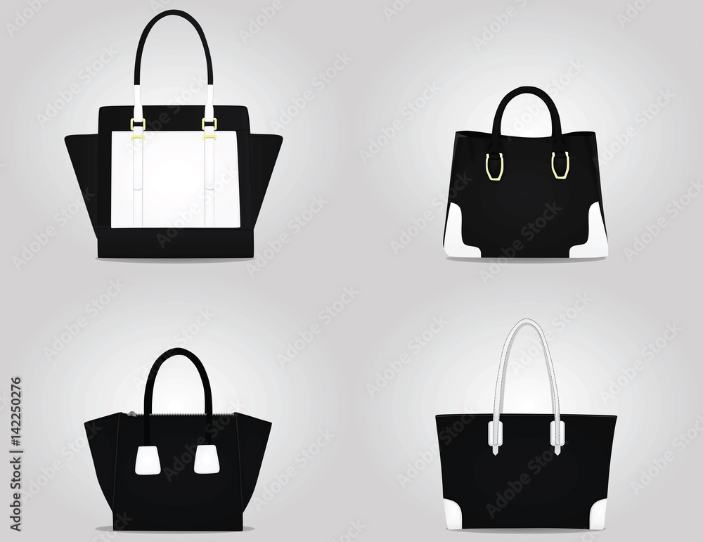 Woman handbag vector Stock Vector | Adobe Stock