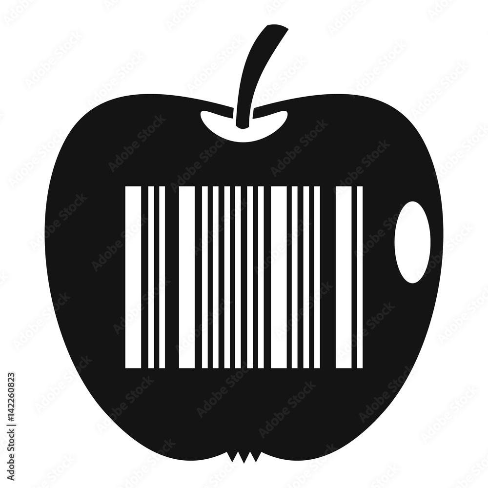 Code to represent product identification icon Stock Vector | Adobe Stock