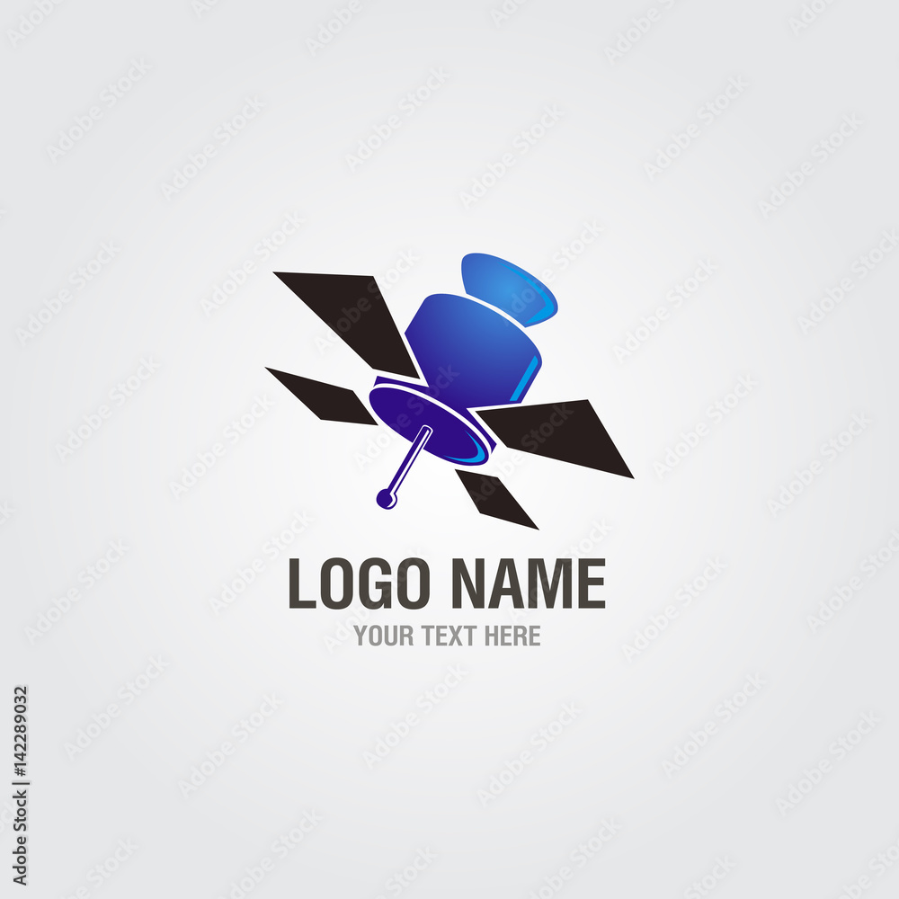 Wind power logo design template. Stock Vector | Adobe Stock