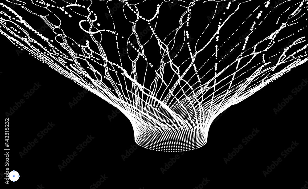 3d Vector Black Hole