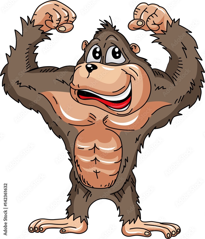 Cartoon Big Monkey Print Outs
