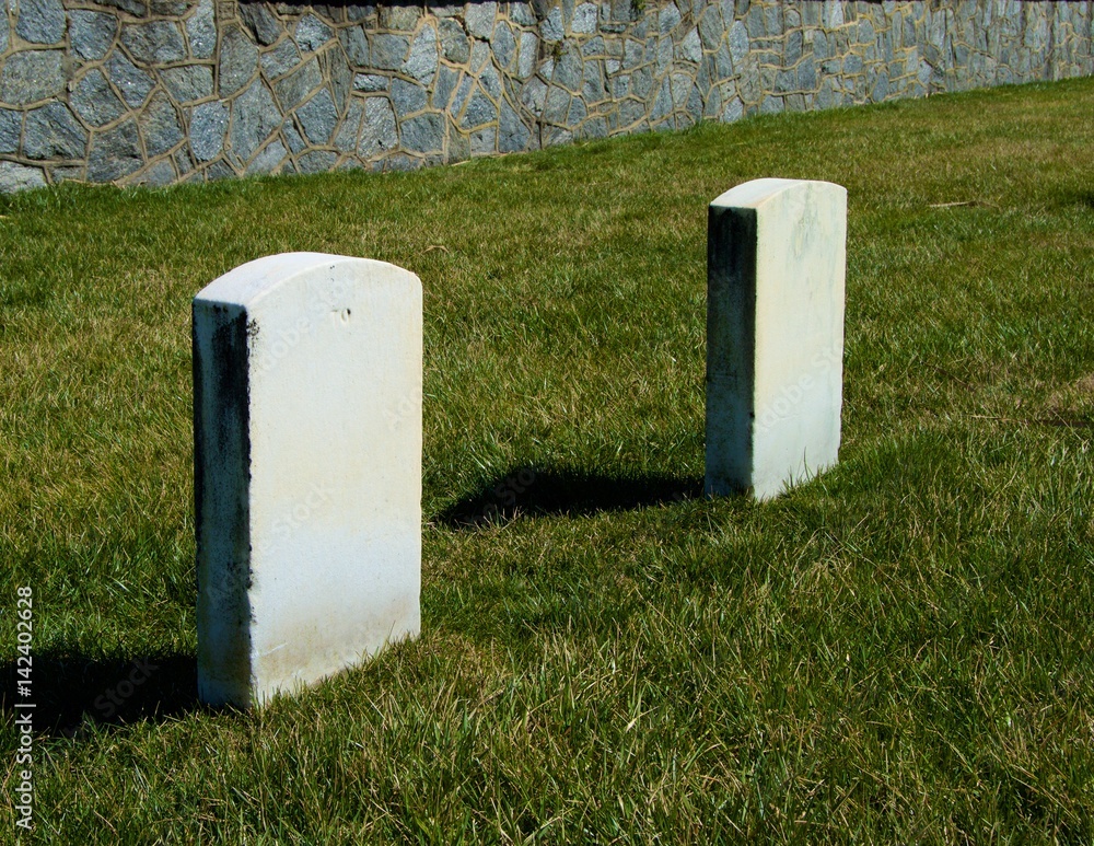 Finn's Point National Cemetery, Civil War Monument Stock Photo | Adobe ...