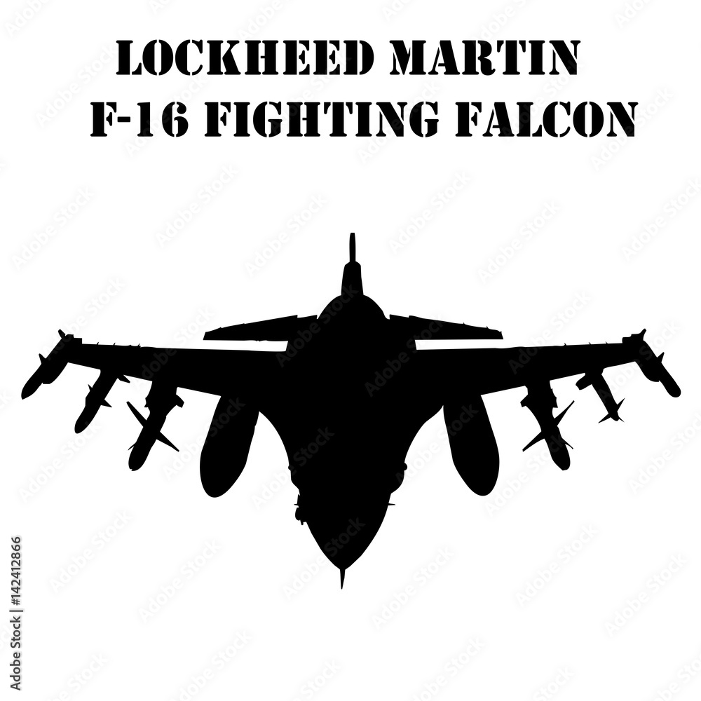 Poster Lockheed martin f-16 fighting falcon – Wall Art | UkPosters