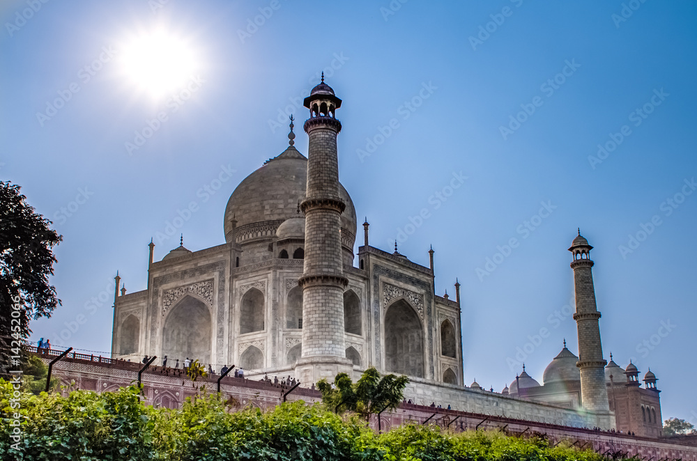 Taj Mahal Back View
