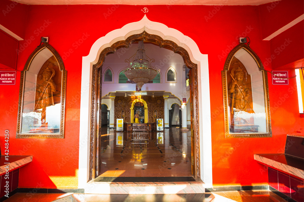 Maruti Temple (Hanuman Temple) in Panjim Stock Photo | Adobe Stock