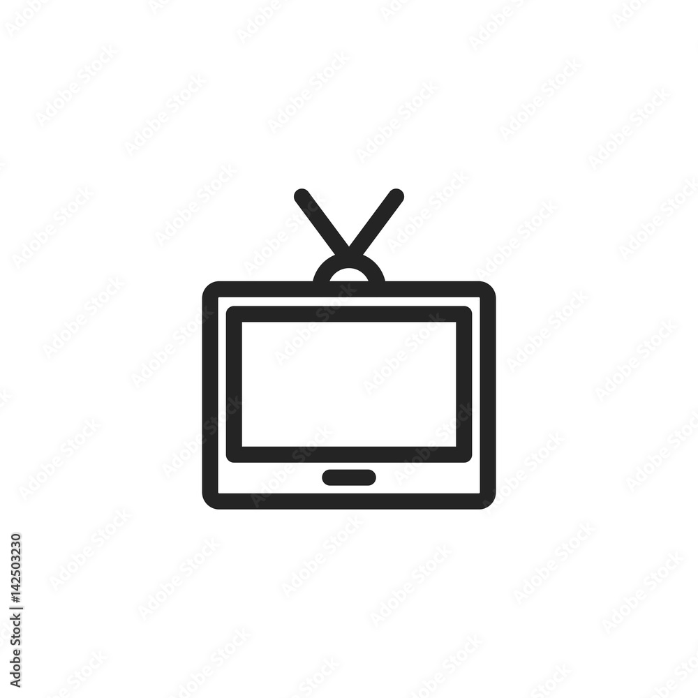Modern Tv Vector