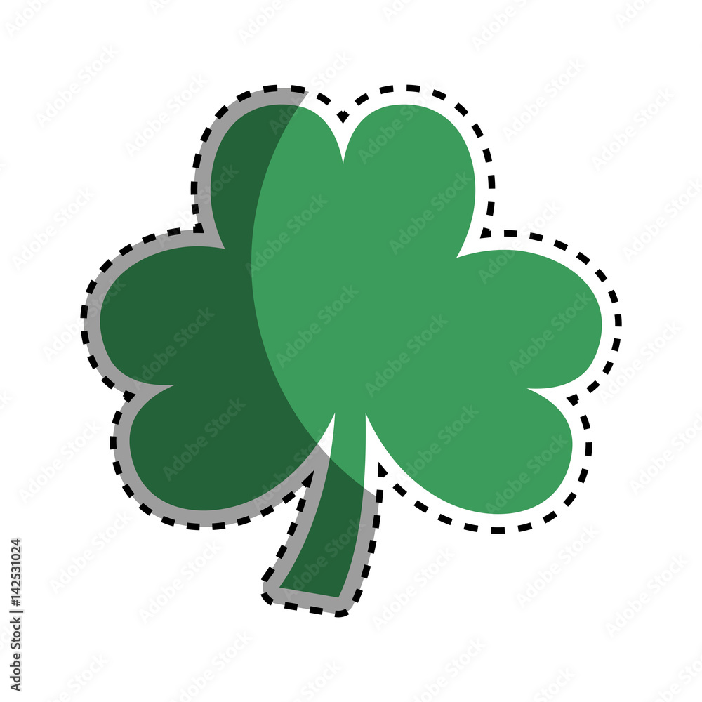 clover plant decoration design Stock Vector | Adobe Stock