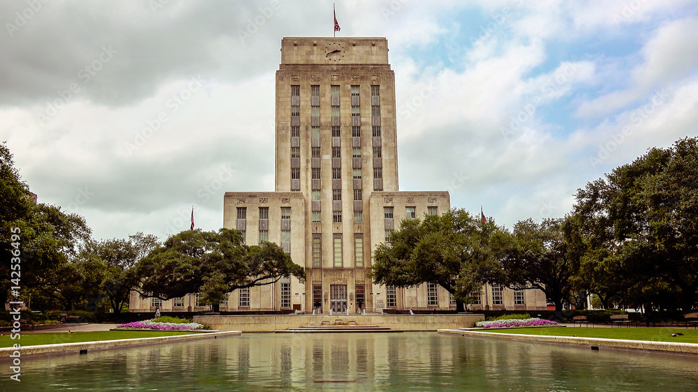 City Hall building in downtown Houston, Texas Stock Photo | Adobe Stock