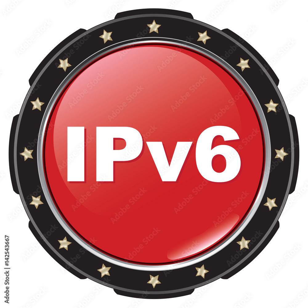 ipv6 icon Stock Illustration | Adobe Stock