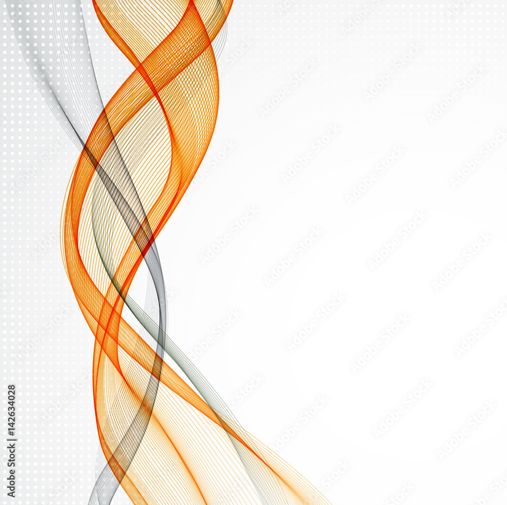 Abstract empty background with smoke wave Stock Vector | Adobe Stock