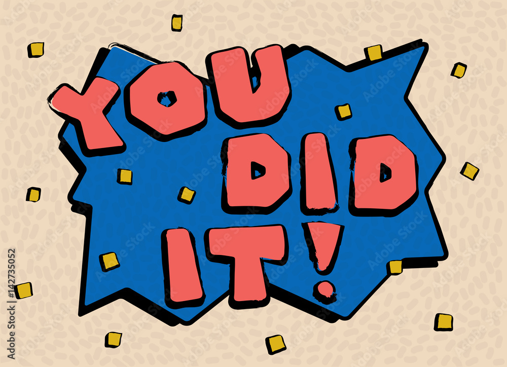 Vecteur Stock Card in a minimal cartoonish style, vector templates. You ...