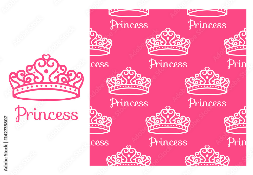 Princess Crown Stock Vector | Adobe Stock