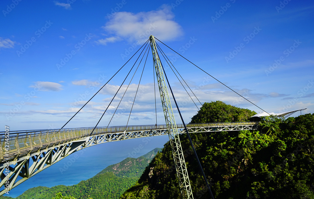 Sky Bridge, wellknown landmark in Malaysia, Asia Stock Photo | Adobe Stock