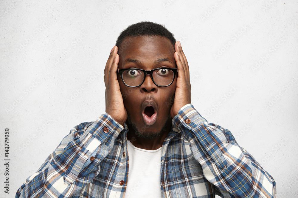 Oh my God. Human facial expressions, emotions and feelings. Bug-eyed ...