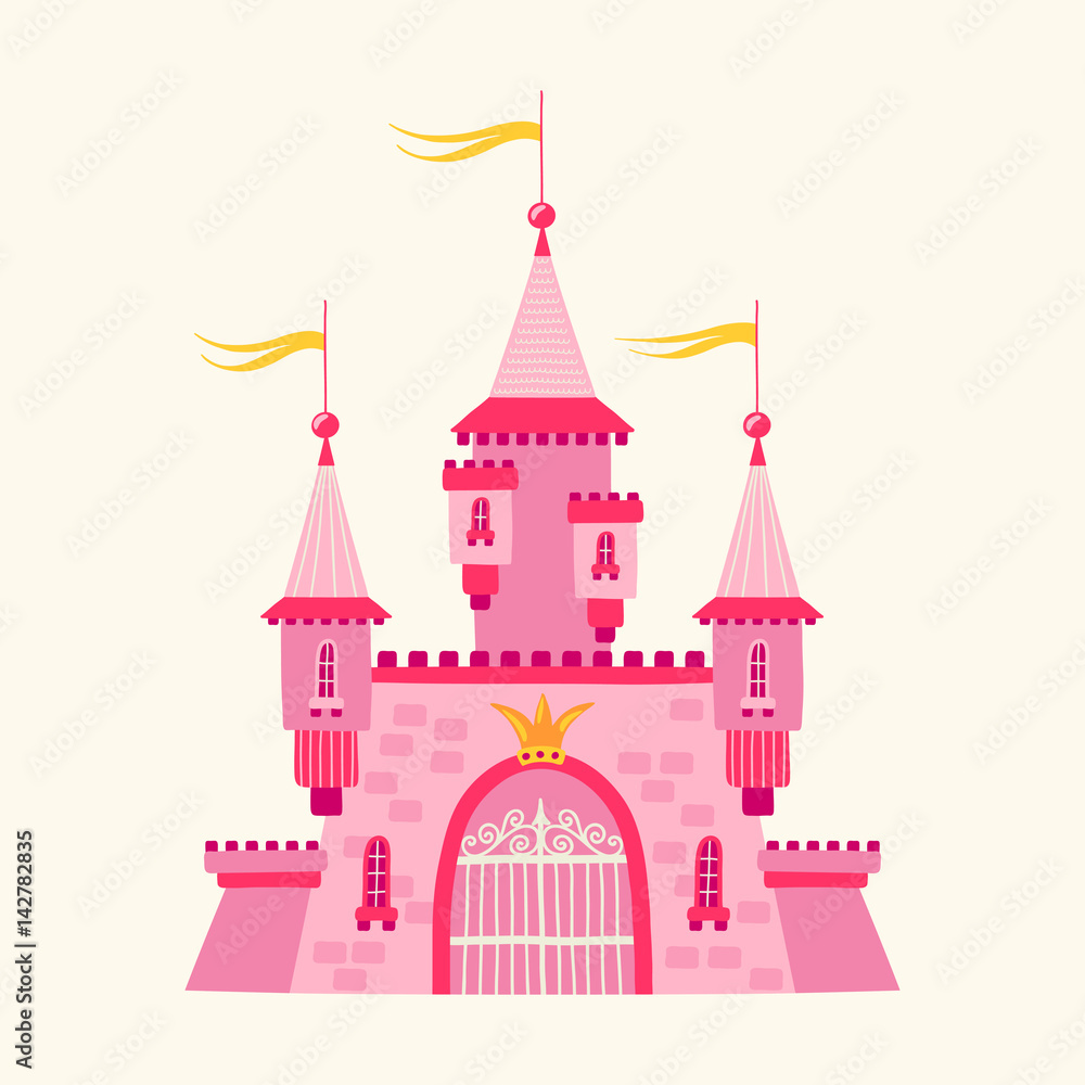 Princess Castle Cartoon