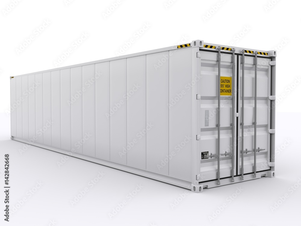 Reefer Container Stock Illustration | Adobe Stock