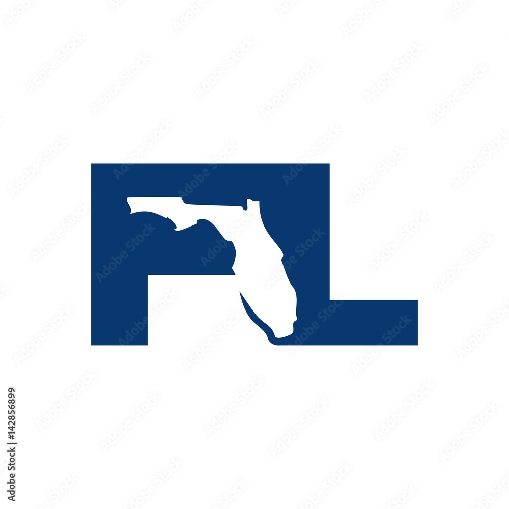 florida logo vector Stock Vector | Adobe Stock