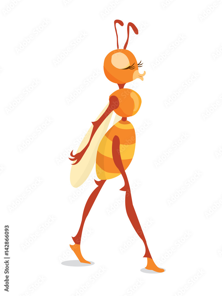 Sexy Hot Ant Stock Vector | Adobe Stock