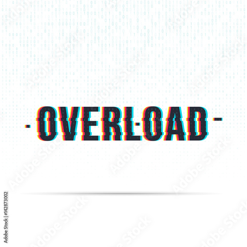 Chromatic aberration lettering style Vector distorted glitch effect. on ...