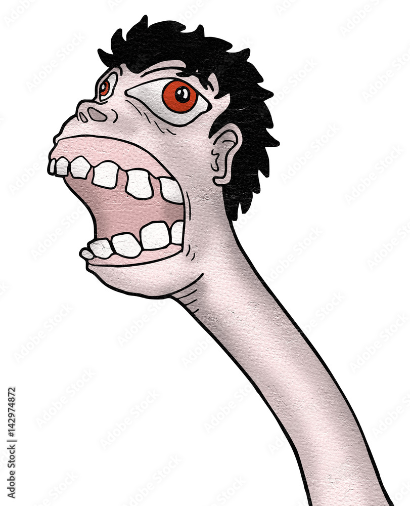 funny face design Stock Illustration | Adobe Stock