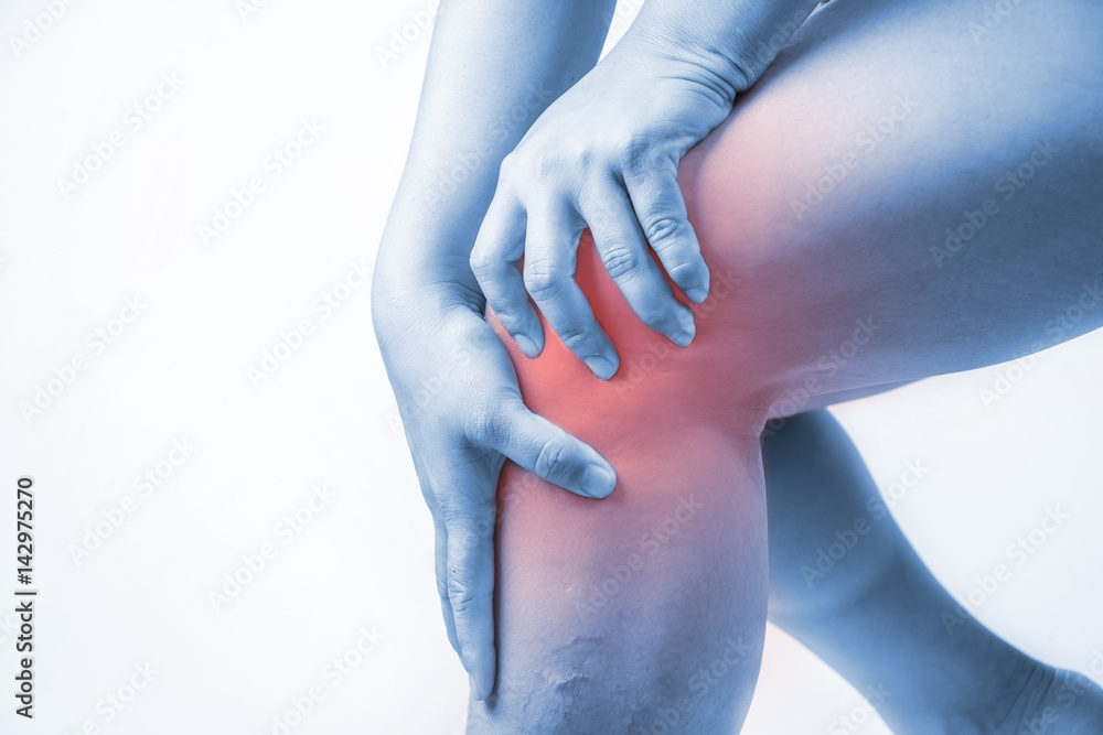 knee injury in humans .knee pain,joint pains people medical, mono tone ...